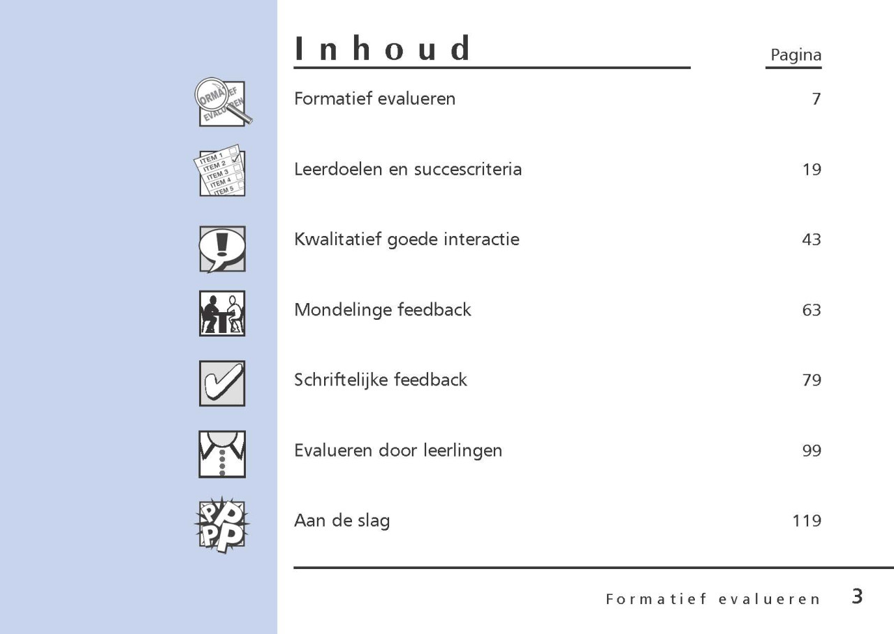 Formatief evalueren - pocketboek