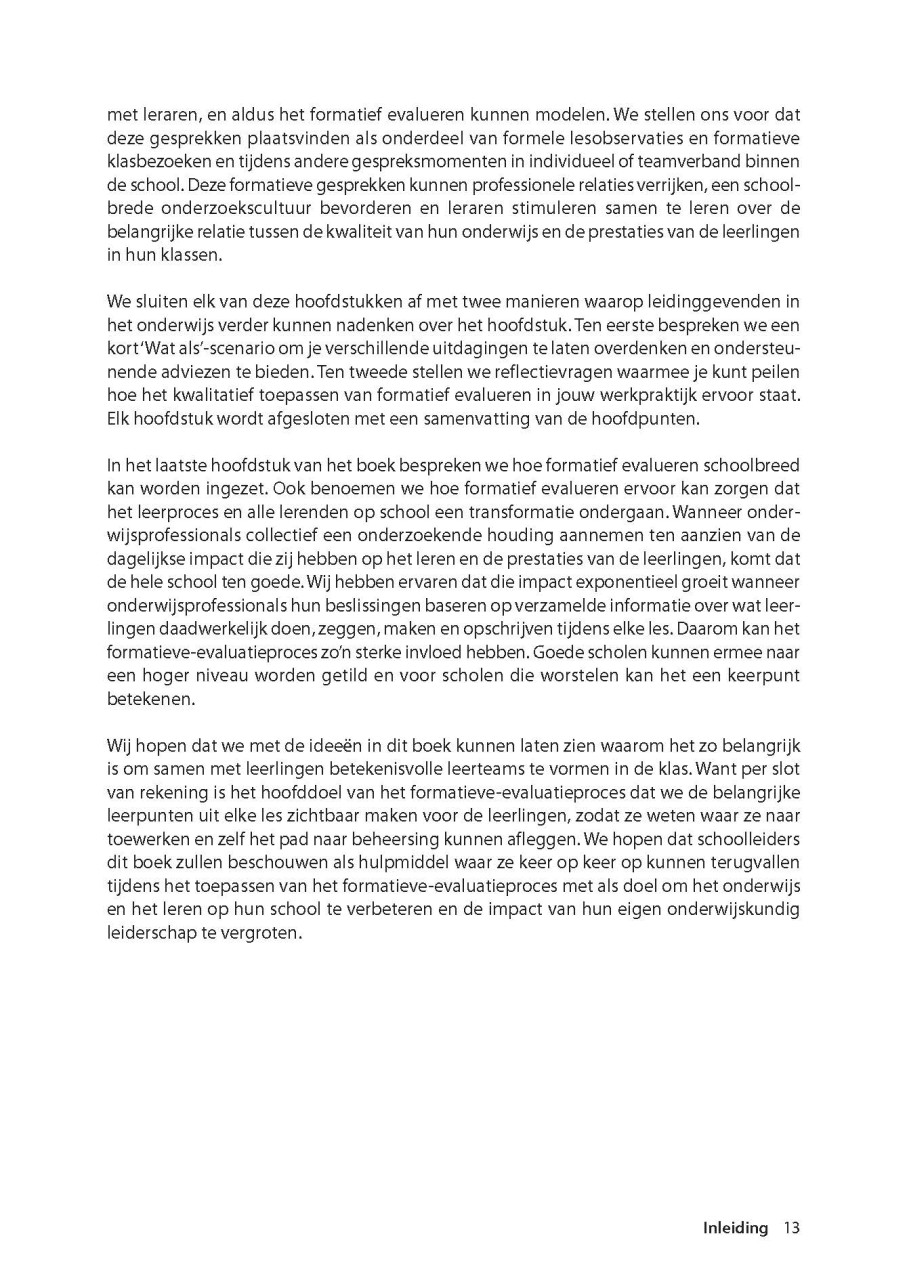 Formatief evalueren schoolbreed implementeren