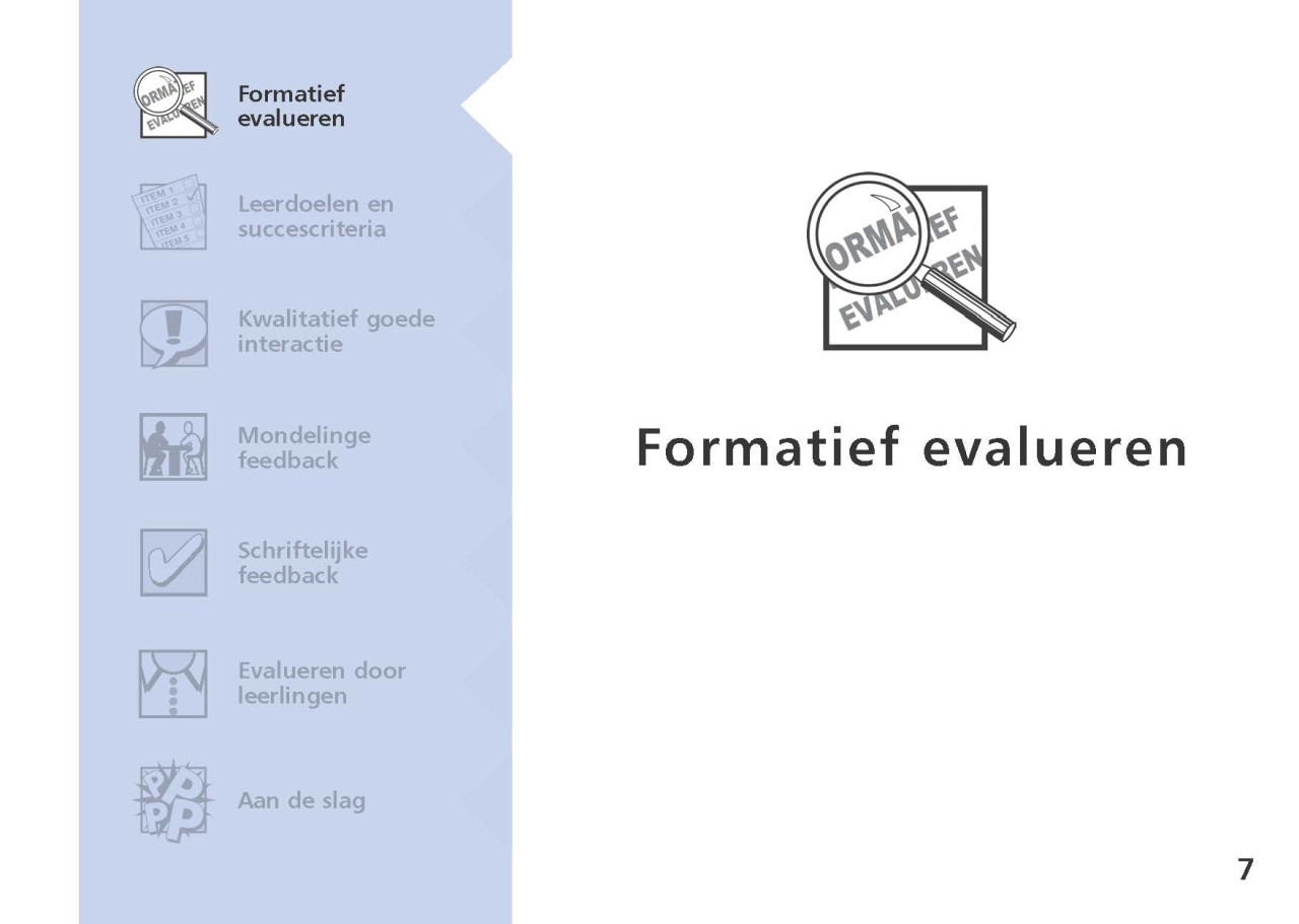 Formatief evalueren - pocketboek